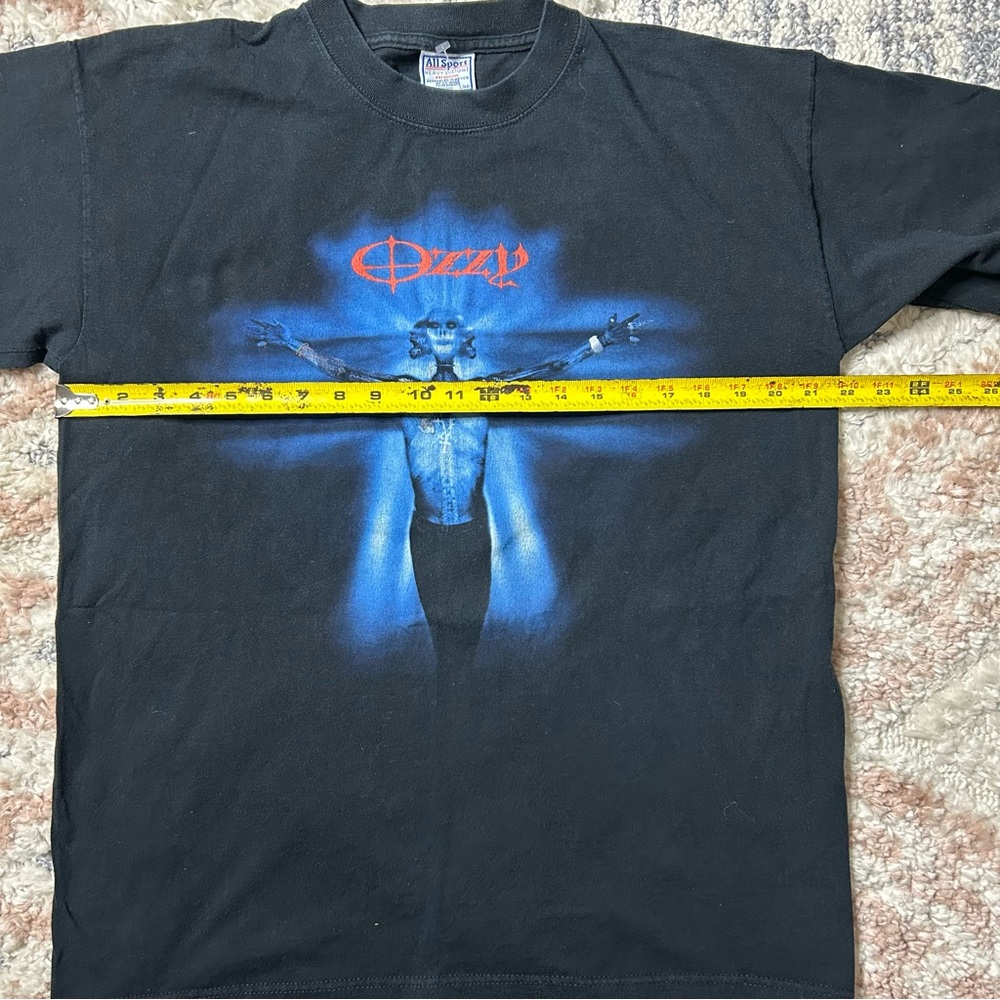 Vintage Ozzy Osbourne 2001 Double Sided Rock Metal Ba… - Gem